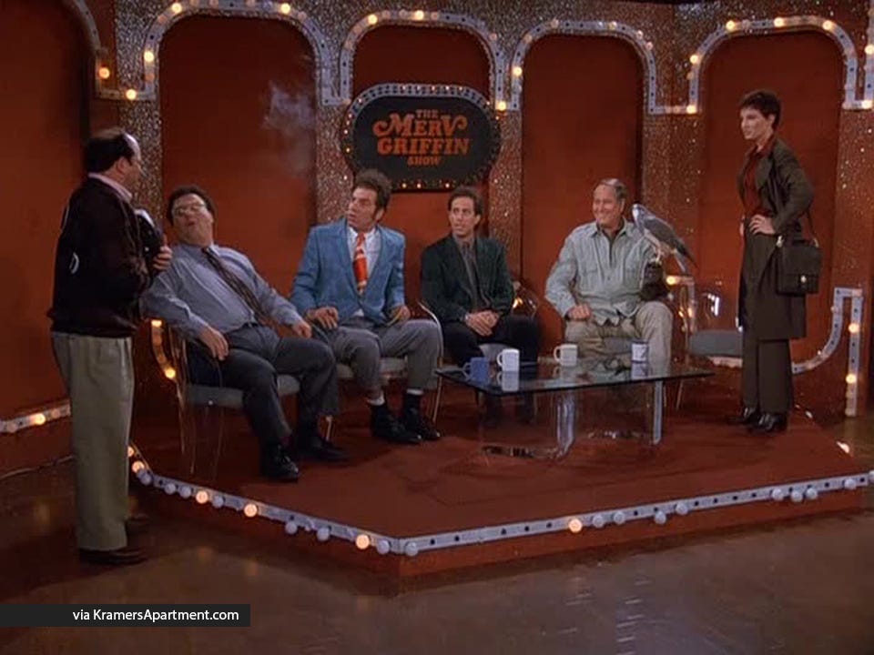 The surreal nature of The Merv Griffin Show and The Serenity Now