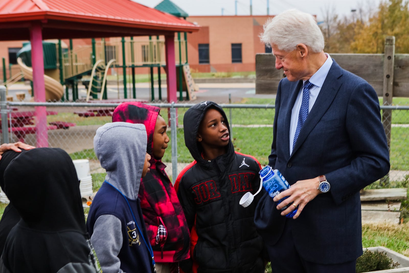 In St. Louis, President Bill Clinton visits Foundation’s school and ...