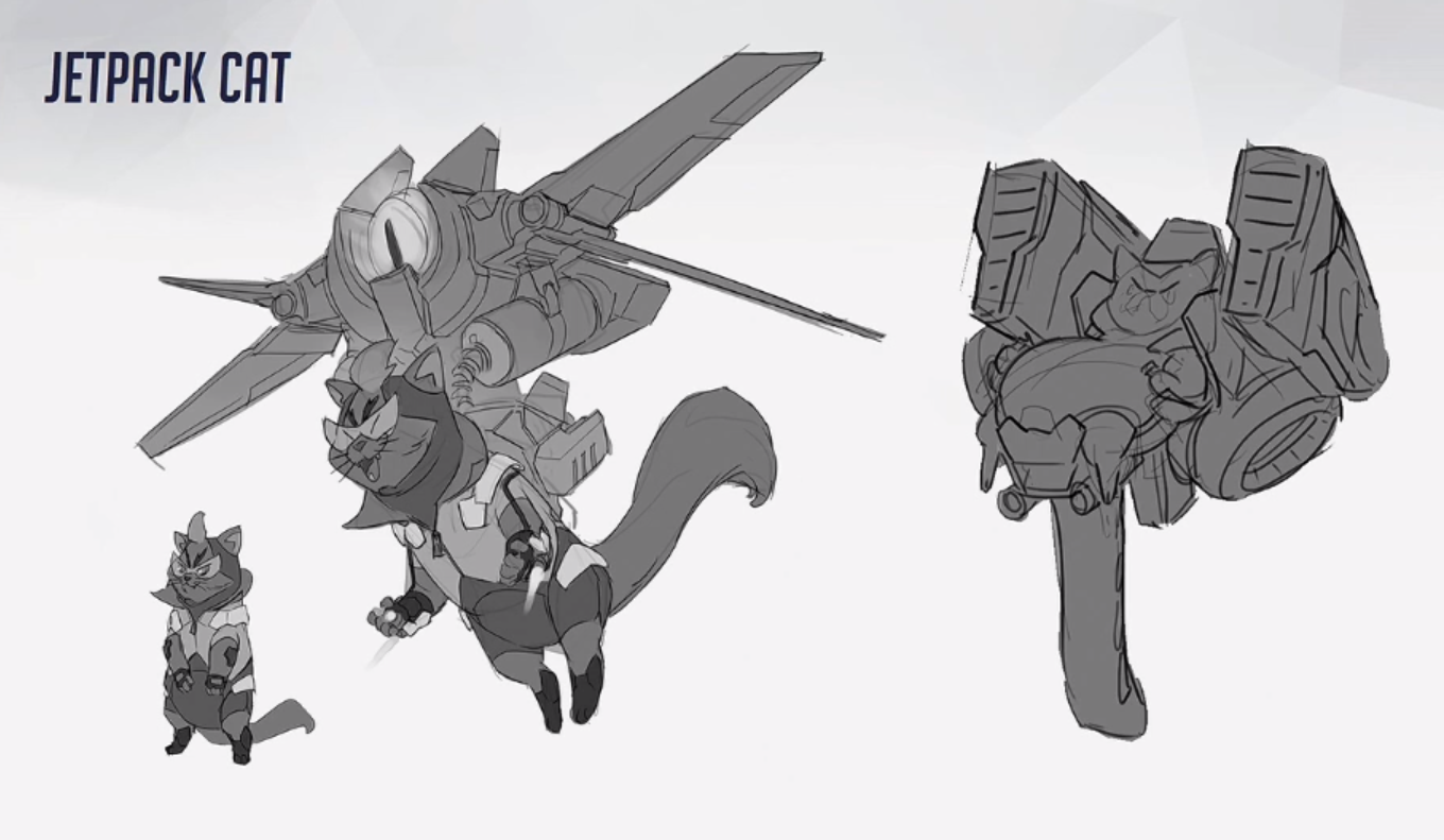 Overwatch: Early Concept Art from Archives Panel – Hollywood.com Esports