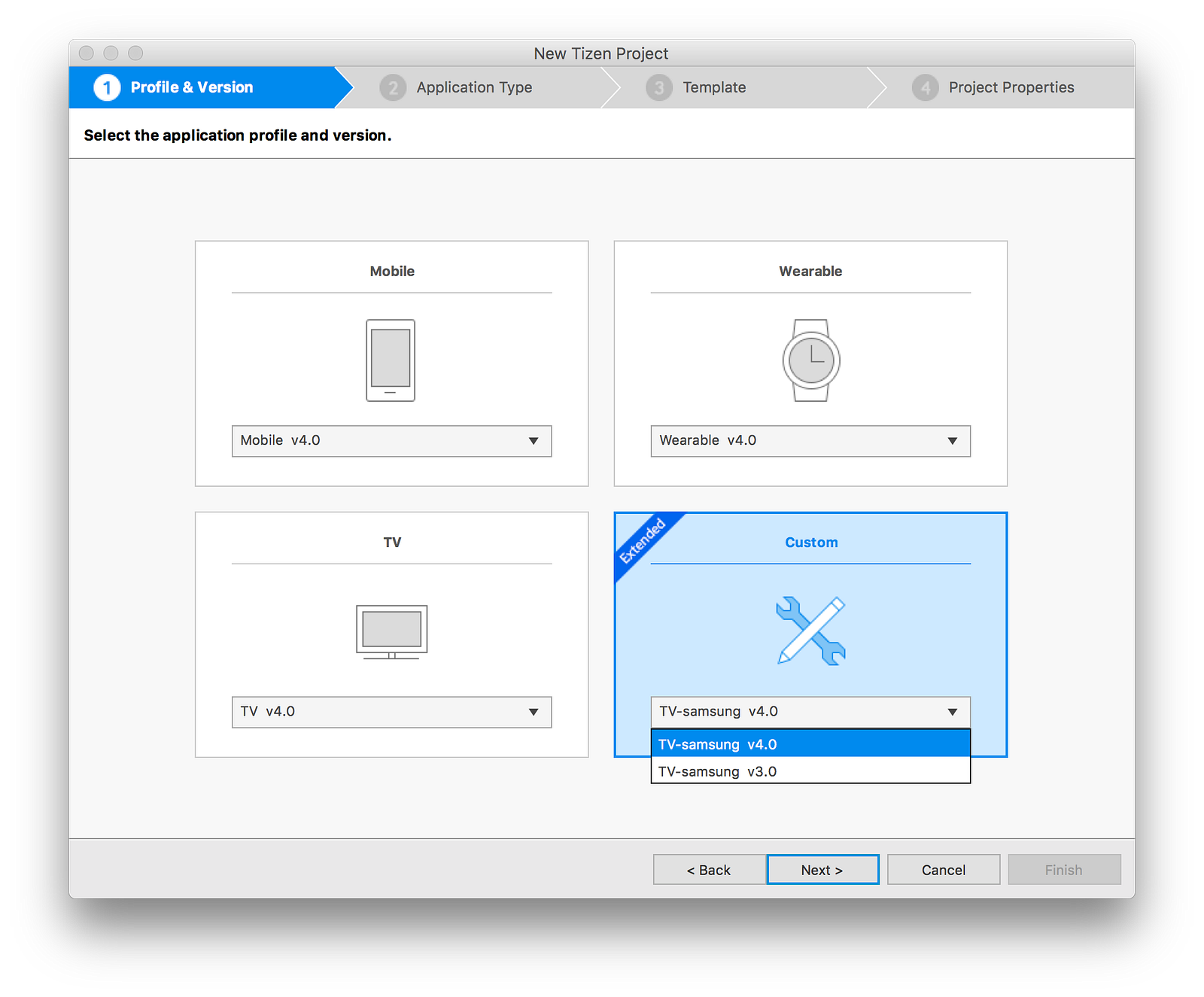 Developing for “old” Samsung TVs in Tizen Studio 2.x