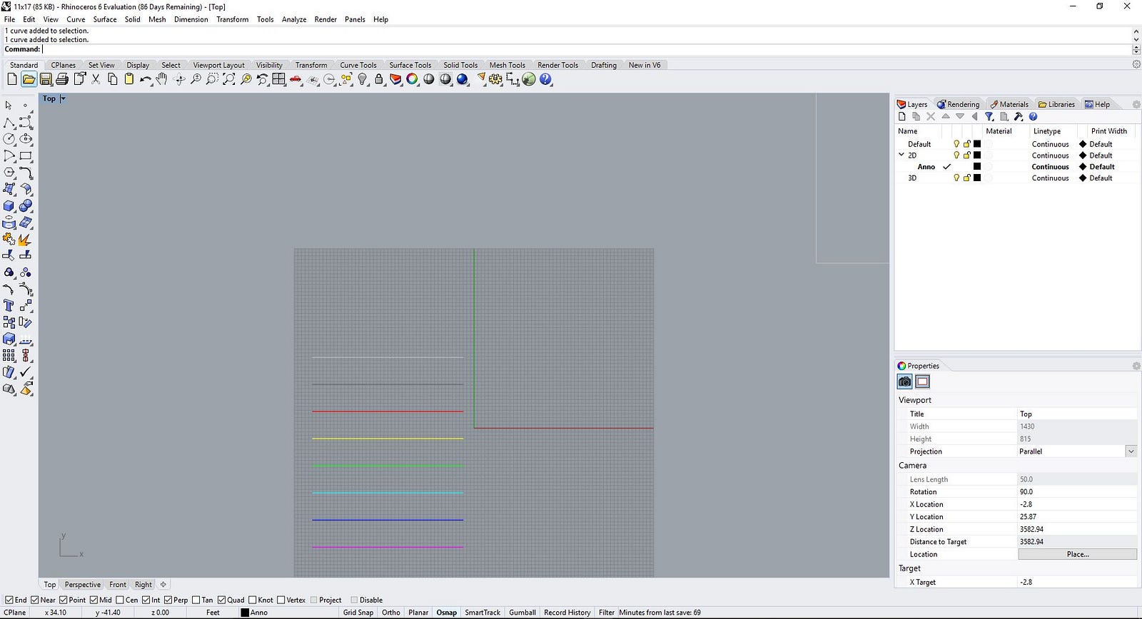 Rhino Tutorial: Setting Line Weights, Line Types, Hatches, and ...