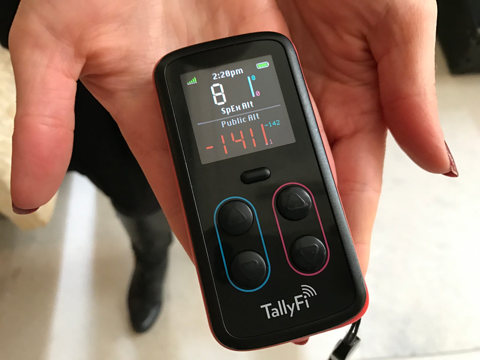 A tiny wifi-enabled, cloud-based people counter makes a big impact.