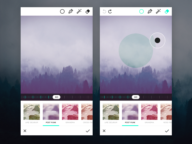 Photo Editor Design Inspiration – Muzli - Design Inspiration