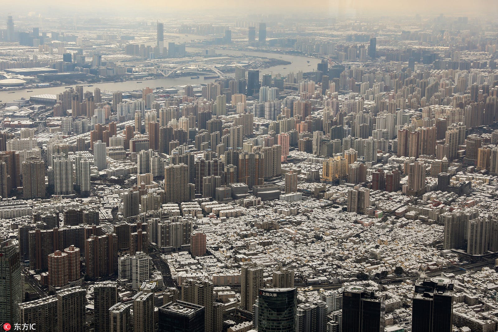 LOOK: Incredible photos of Shanghai covered in snow