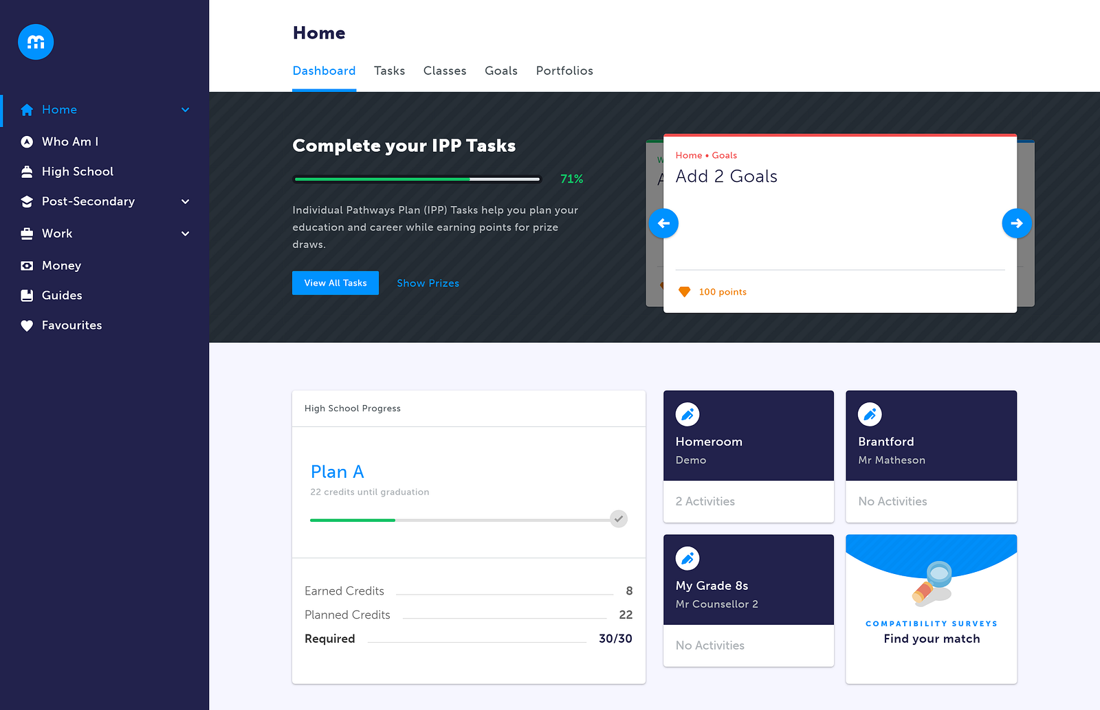 myBlueprint site update - September 2018 – myBlueprint