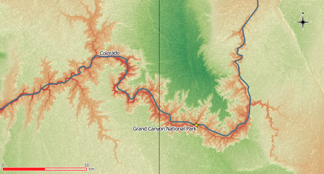 Grand Canyon GIS Mapping – Digital Heritage – Medium