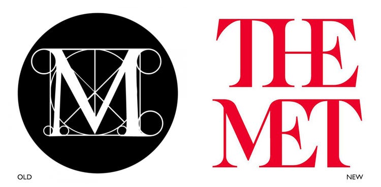 Everyone take cover: The Met has a new logo – Art Stories – Medium
