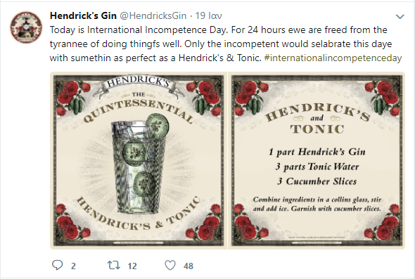 Hendrick’s Gin – AD DISCOVERY AND CREATIVITY LAB – Medium