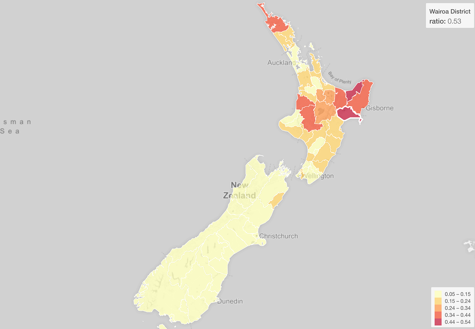 Where Minorities Live in New Zealand? – learn data science