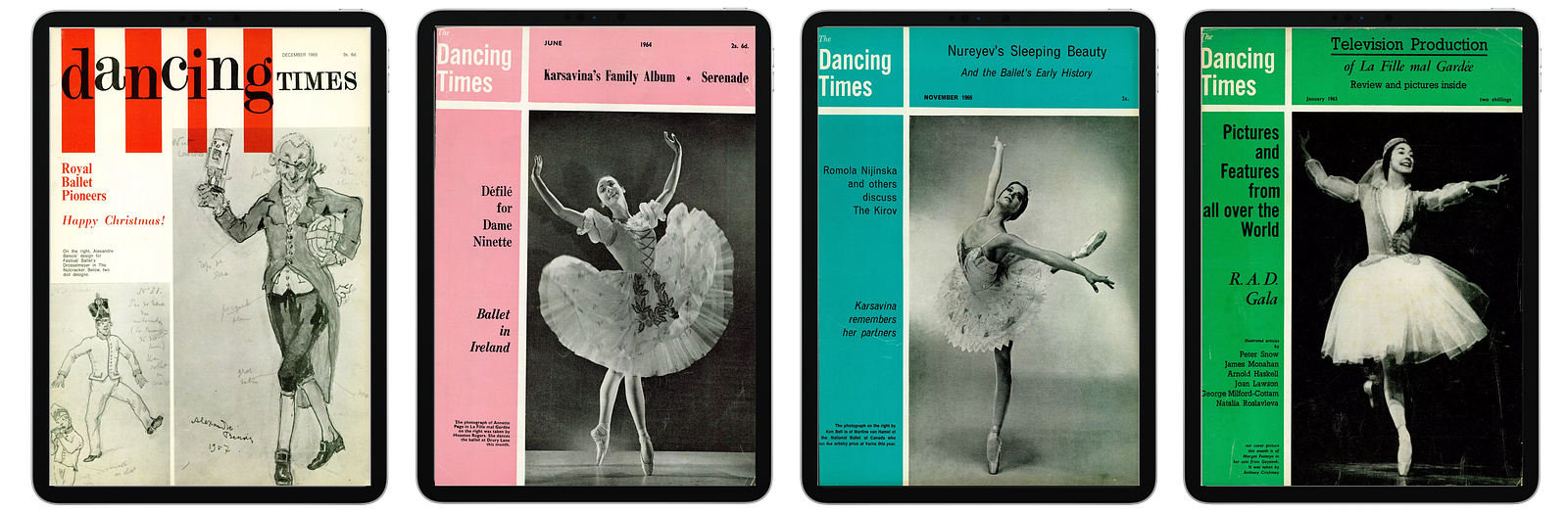 Dancing Times archive extended back to the 1960s - Exact Editions Blog