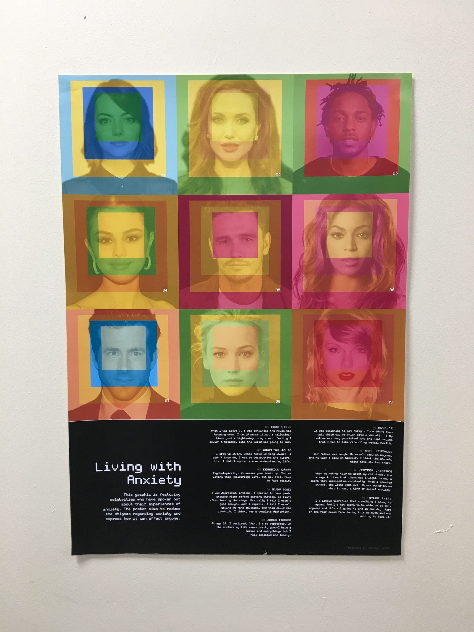 How I used Graphic Design to raise awareness about anxiety in my school ...