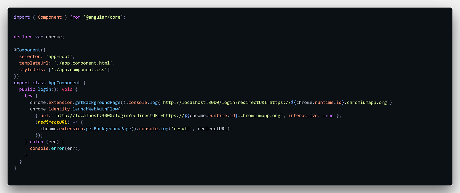 Oauth 2 0 Single Sign On Authentication In Chrome Extension