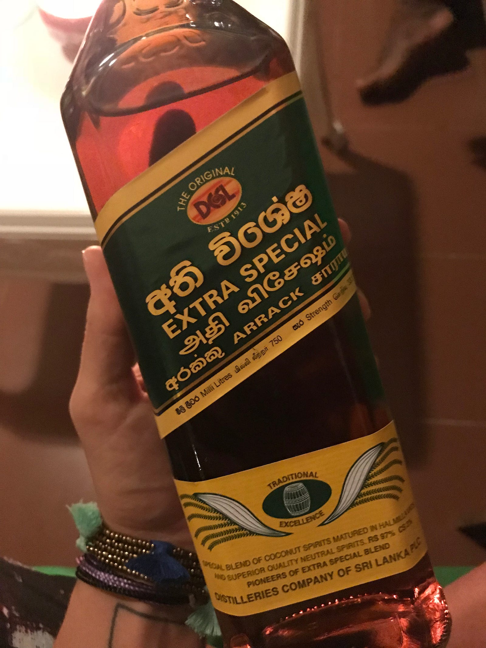 What Happens When You Open A Bottle Of Arrack – Megan Cheek – Medium