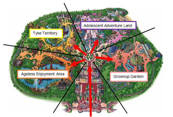 Theme Park Map Ideas