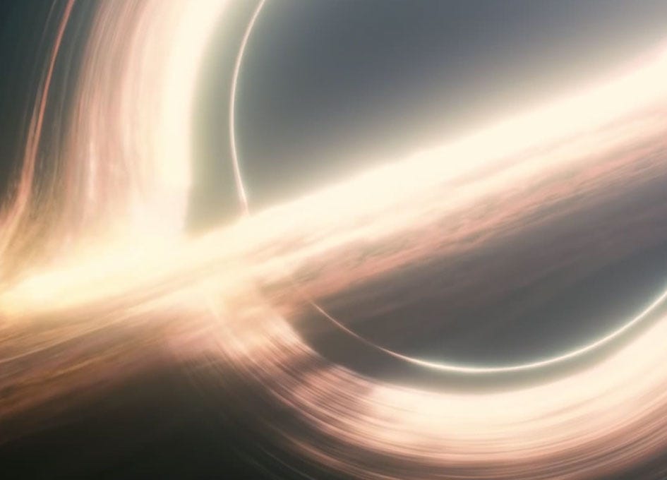 Gargantua, the Tesseract, and Existential Meanings in Interstellar