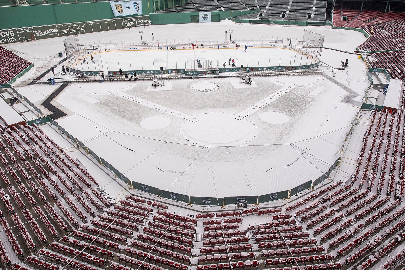 Fenway on ice? This is how it’s done – Fenway Park – Medium