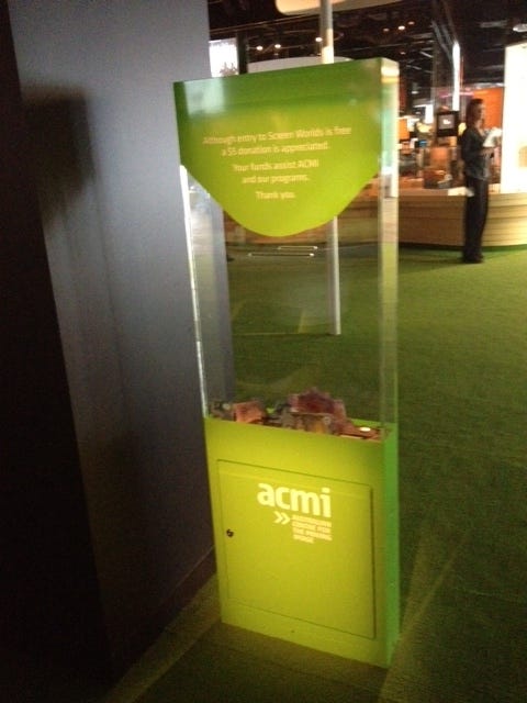 Experimenting with tap & go donations to augment the humble museum ...