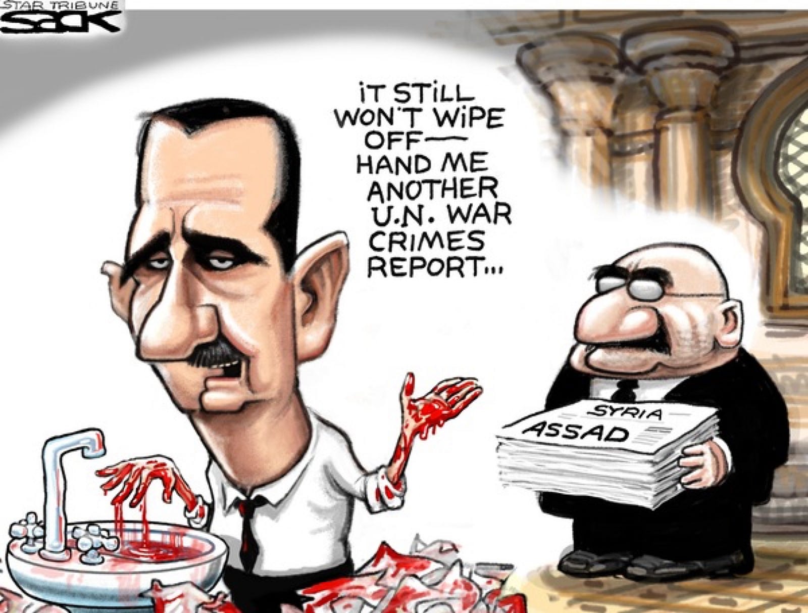 A picture paints a thousand words. Syria explained in 28 cartoons from ...