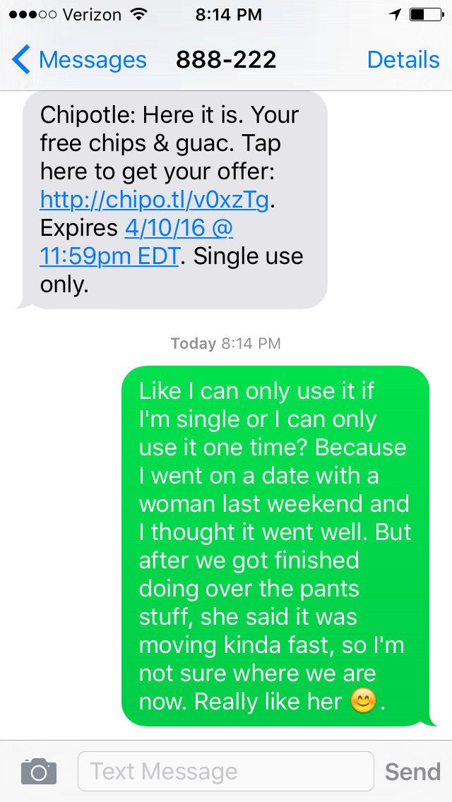More Emotional Responses to Corporate Text Messages