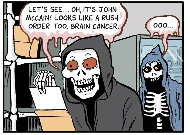 John McCain’s Death Panel – The Nib – Medium