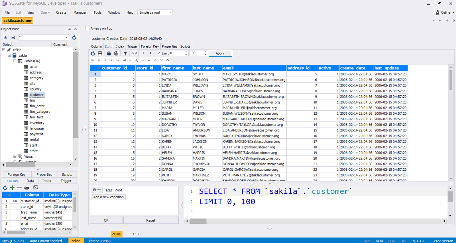 Sql Server List All Tables With Columns