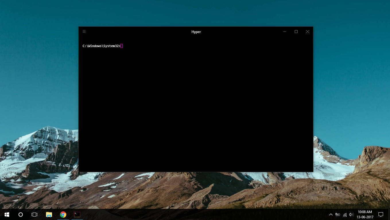 Beautiful alternative of Windows 10 cmd (command prompt)