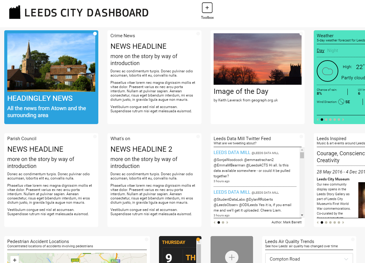Hyperlocal news dashboards – Andy Dickinson – Medium