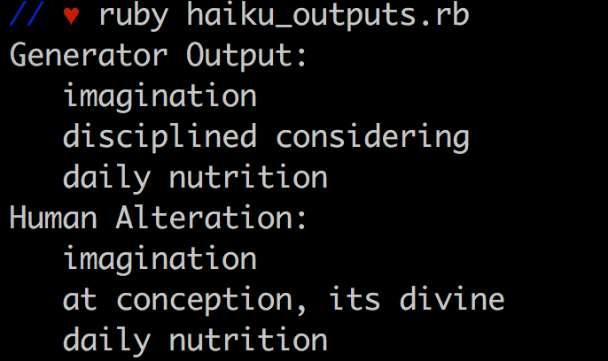 Random Haiku Generator – Anna Kallenborn – Medium