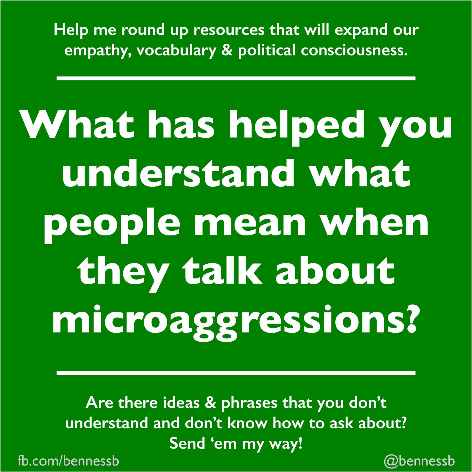 Microaggressions: what people mean – Brianne Benness – Medium