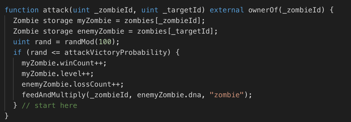 Advanced Solidity Concepts — CryptoZombies Lesson 3 and 4