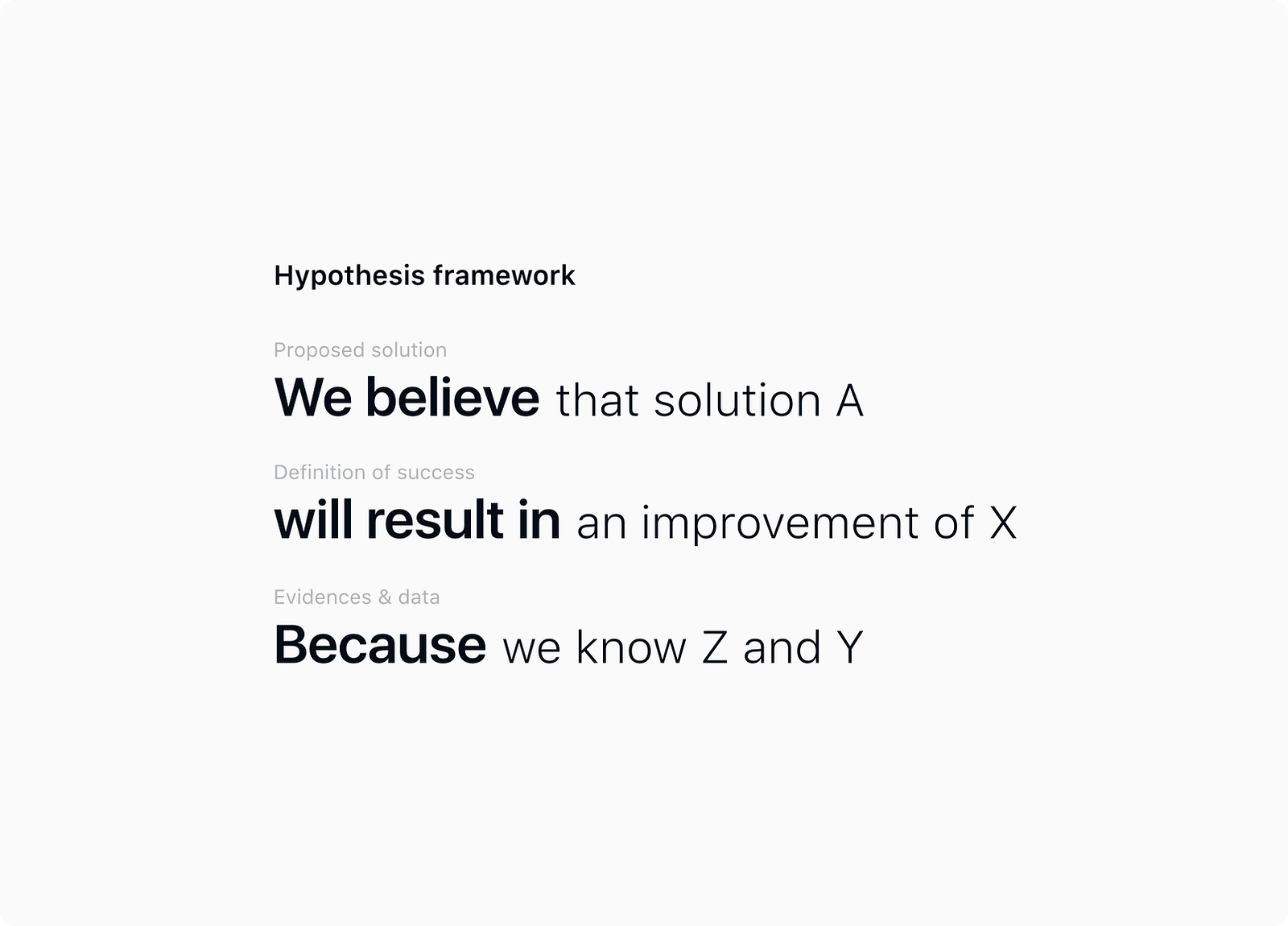 Thinking your design with hypotheses – Prototypr