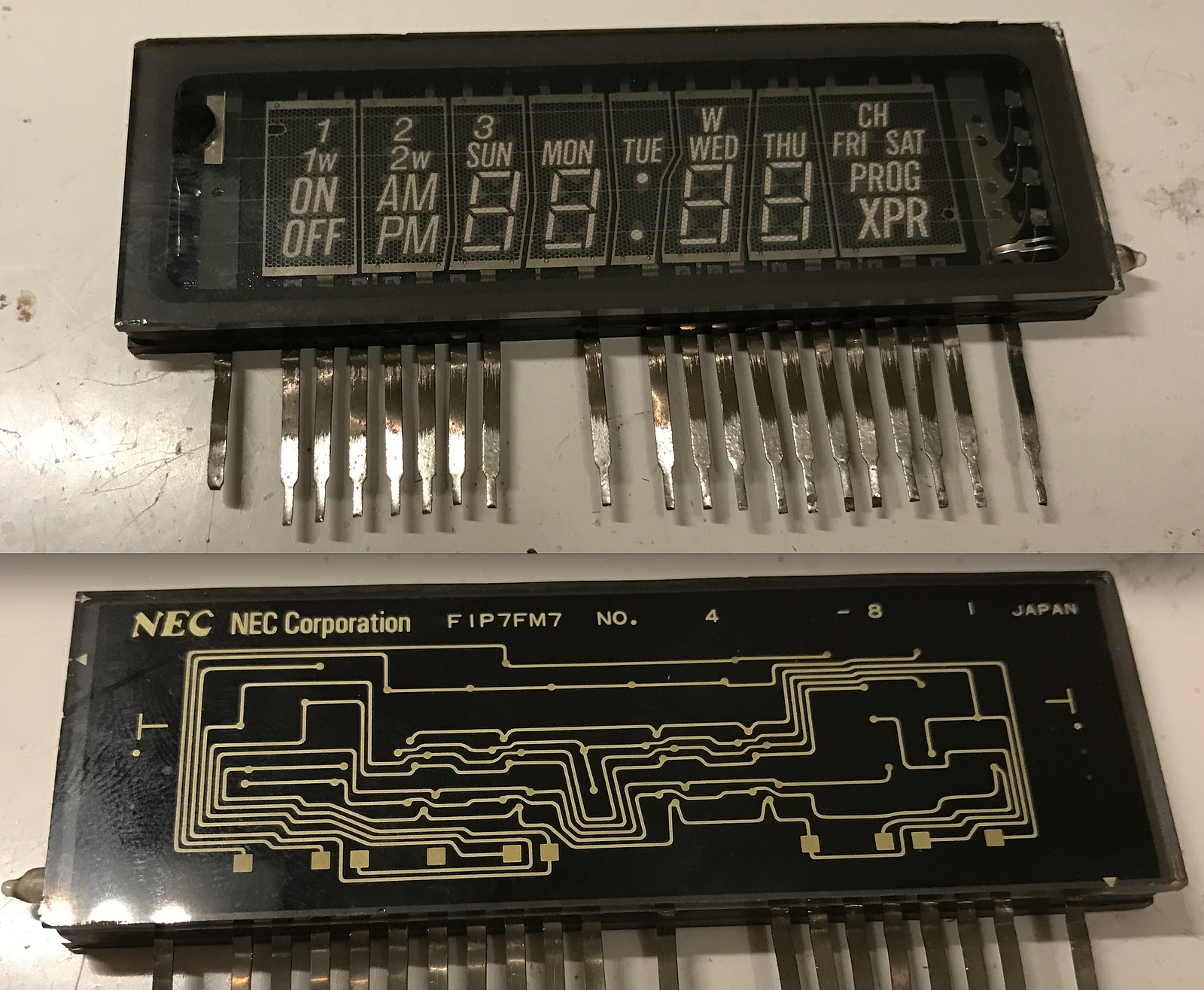 Reverse-engineering the pinout of vacuum-fluorescent displays (VFDs ...
