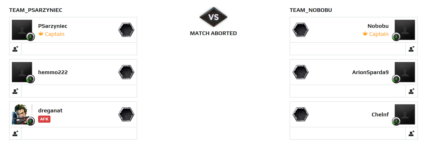 New support system in cups, automatic disqualifications for AFKs ...