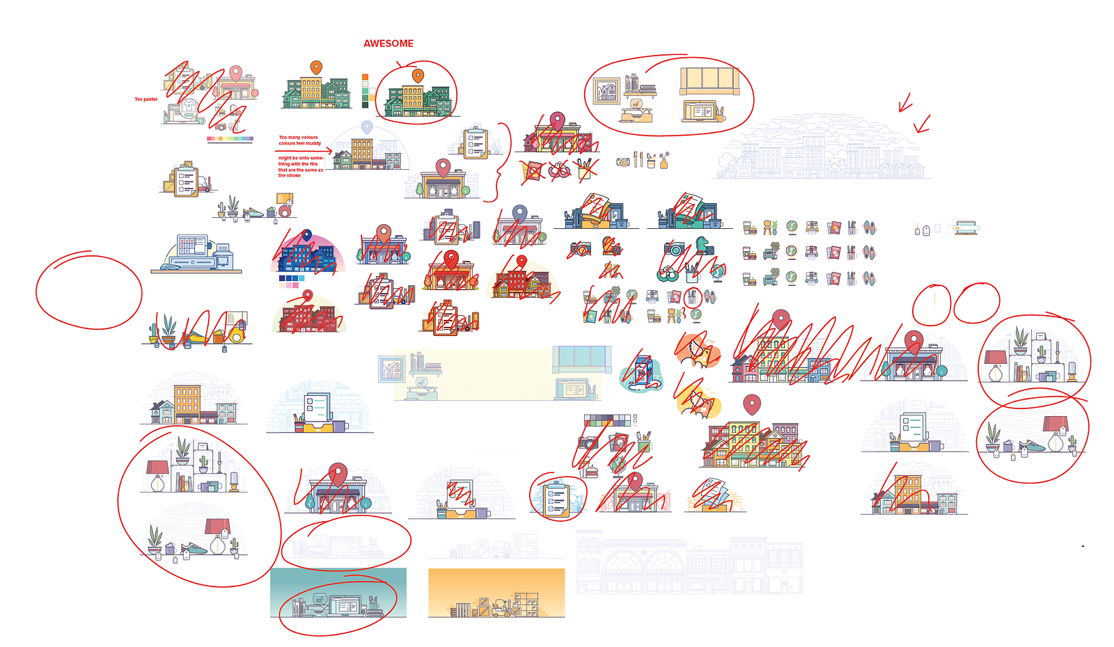 Building a New Illustration Style for Shopify – Shopify UX