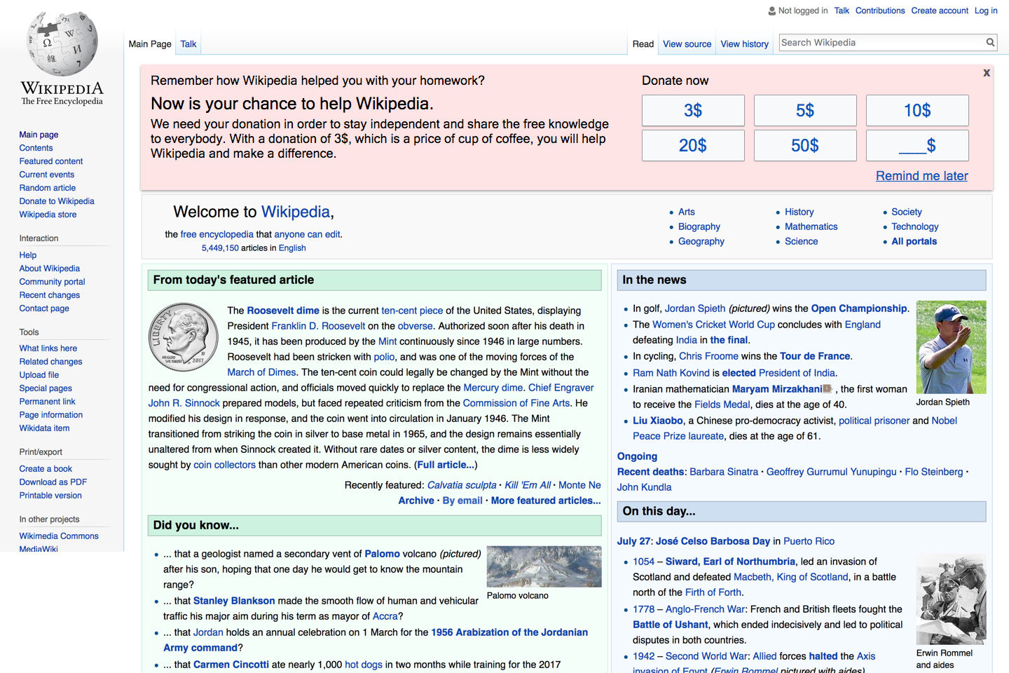 What’s up with Wikipedia’s donation message? – Omri Lachman – Medium