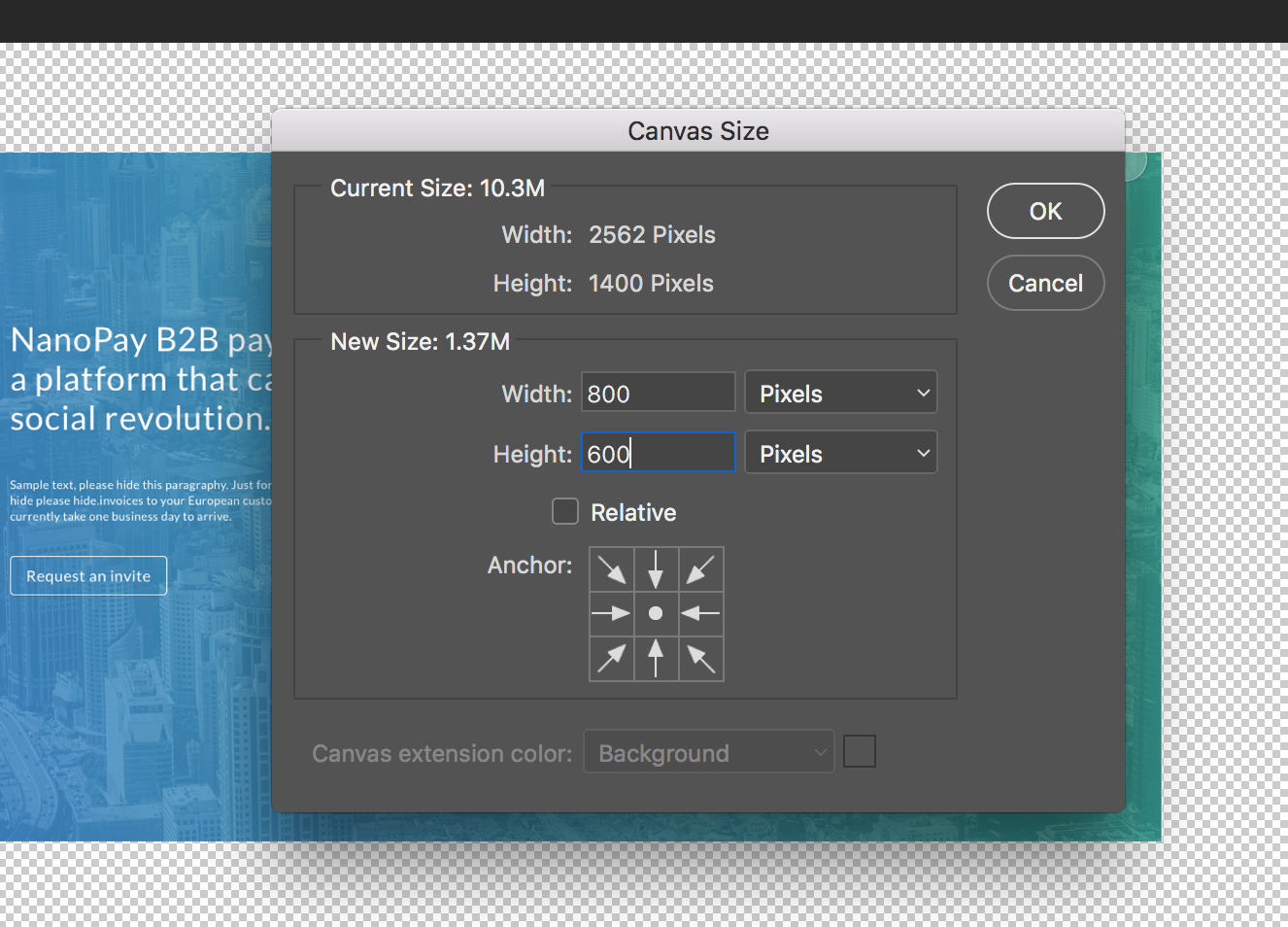 A small trick: 5 steps to put an animated UI on a nice background