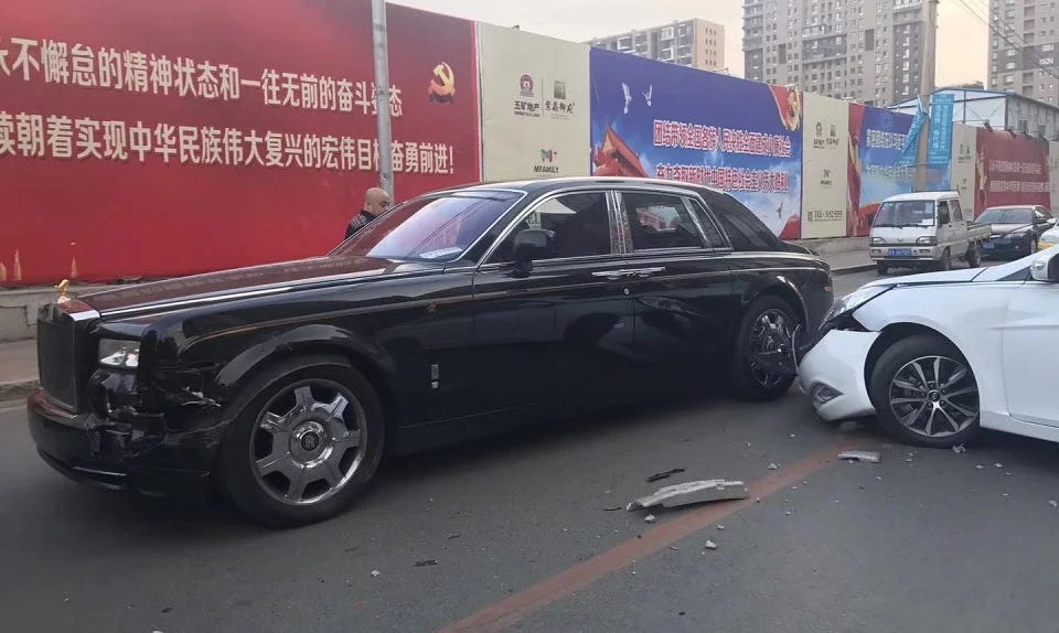 ‘Sell your house!’ Rolls-Royce owner tells driver who crashed into his ...