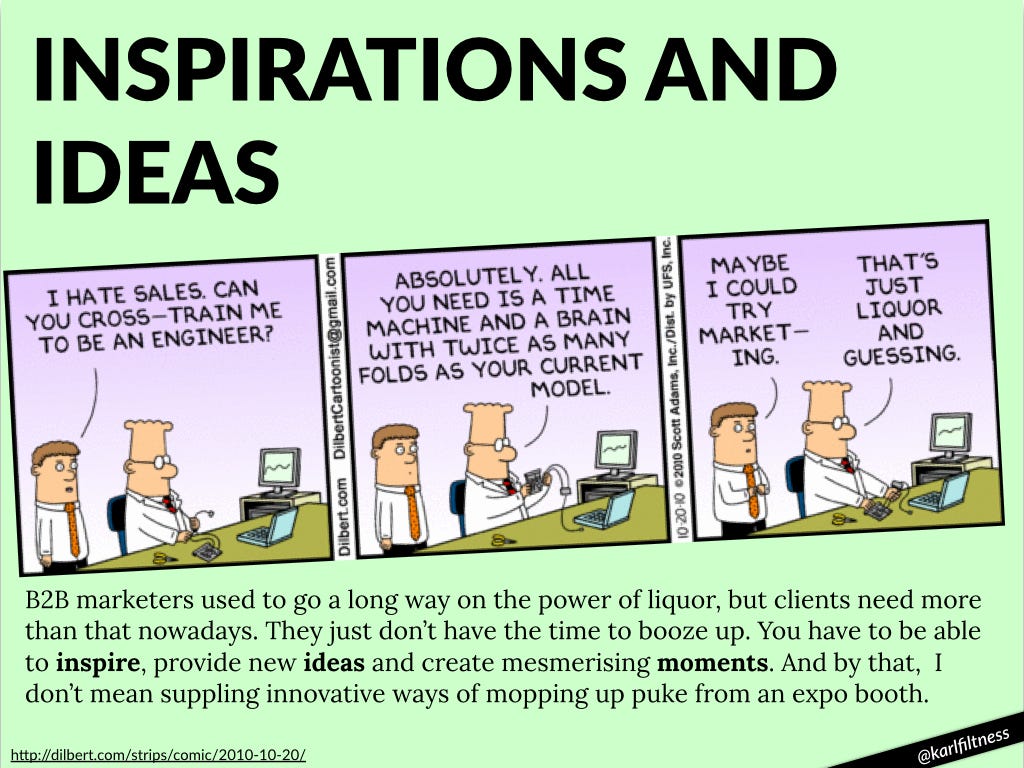 Dilbert and Modern Marketing: learn valuable lessons