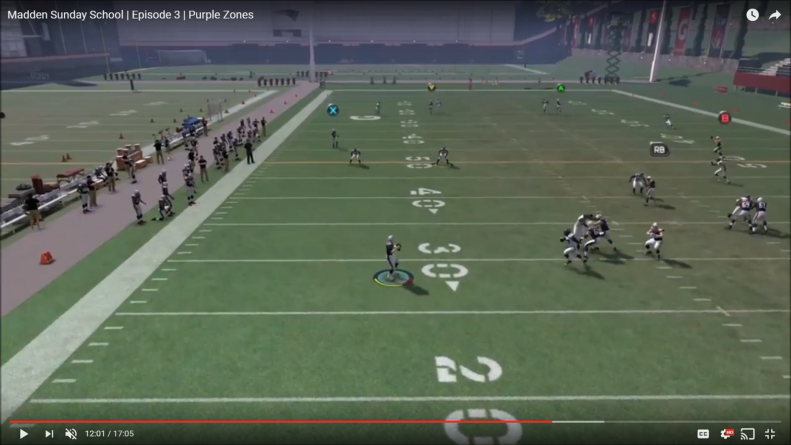 Madden Sunday School Episode 3: Purple Zones – Holden Pitre – Medium