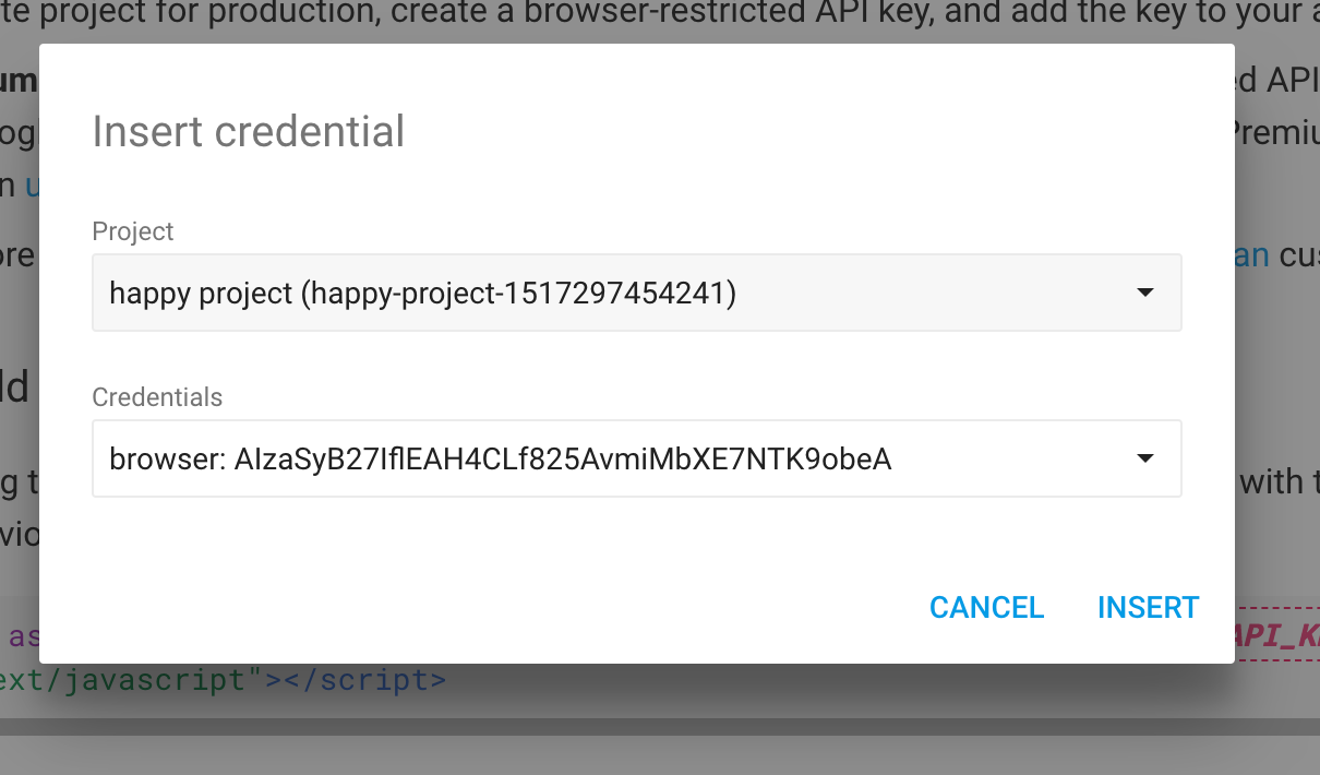 Google Maps Api Key Bingerlane