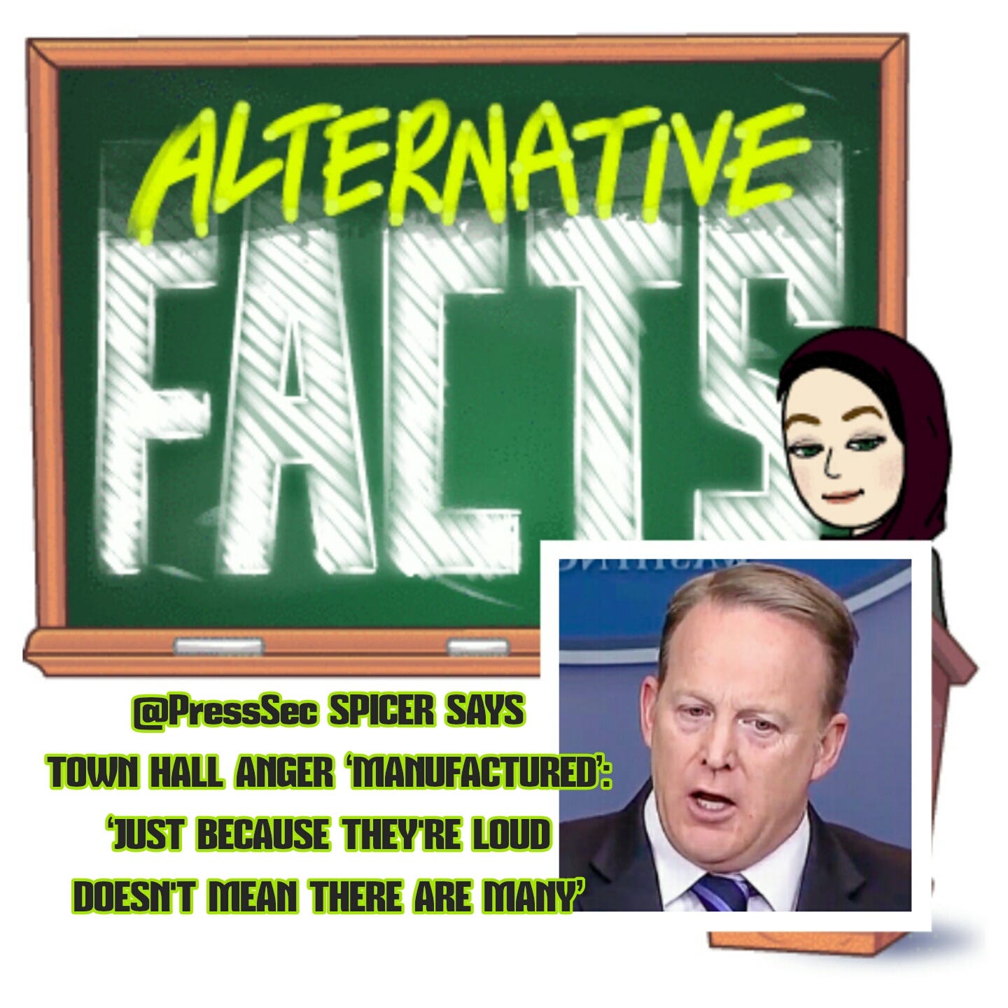 Aishah Schwartz’s Bitmoji Trump News | Feb 2017 Edition
