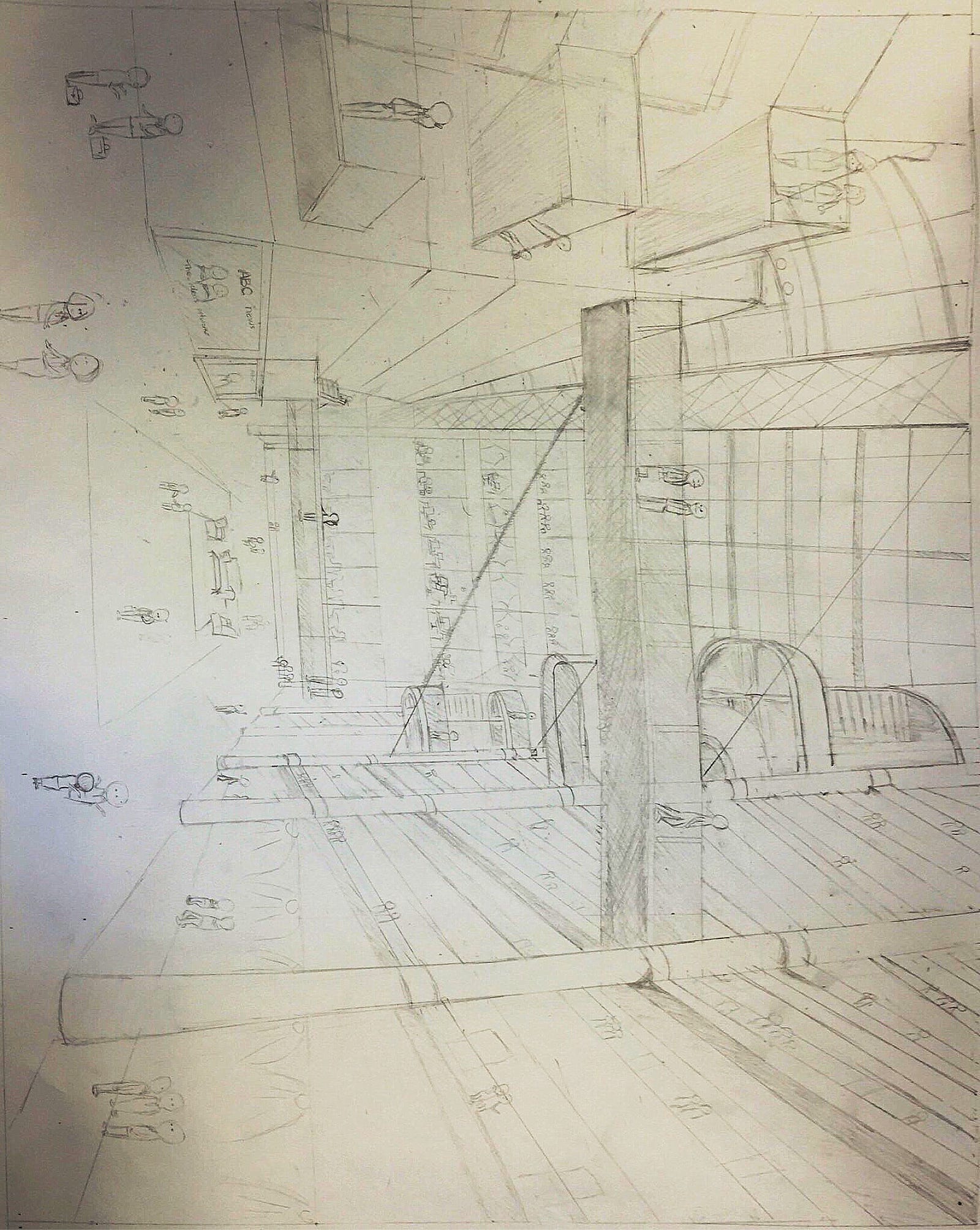 A fun palace full of activities defined by pieces of architecture (Fun ...