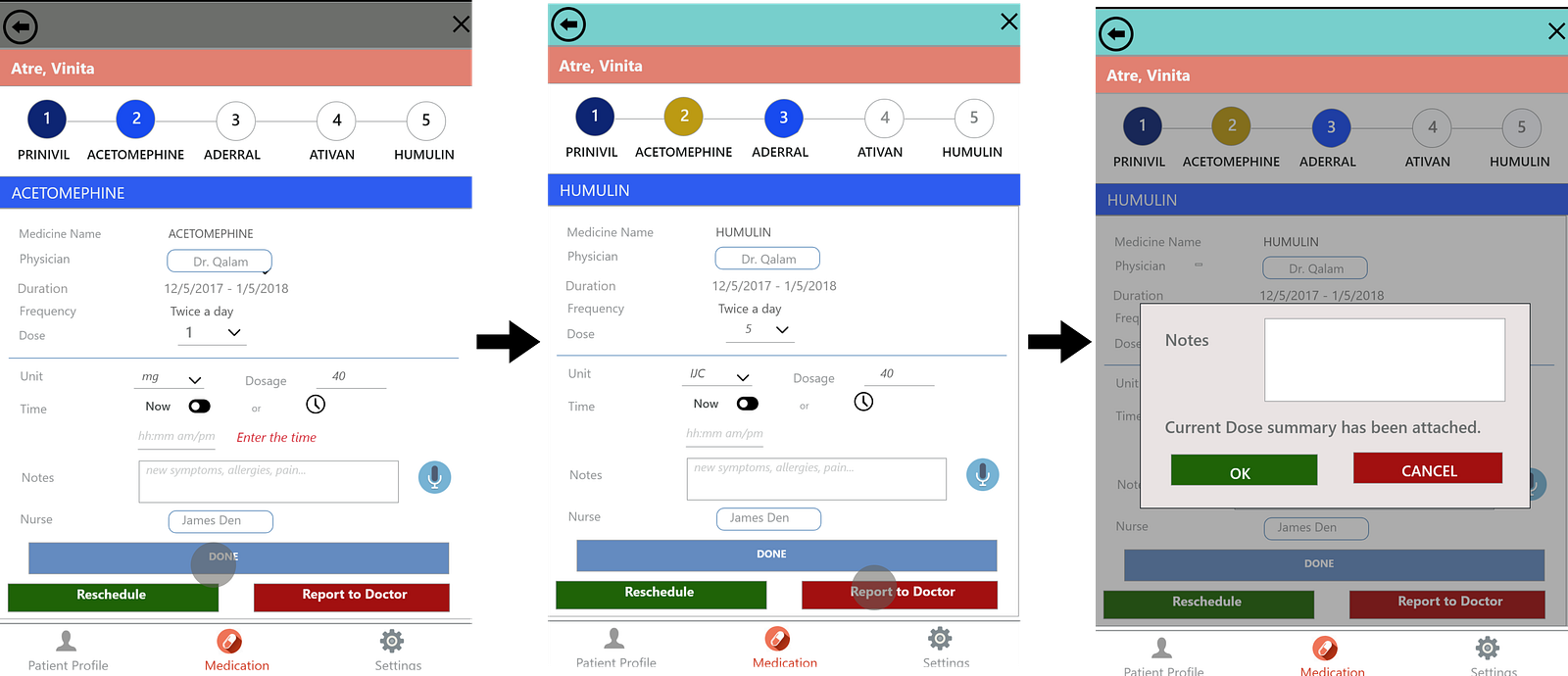 OnTimeCare: A simple Medication recorder for Nursing Staff