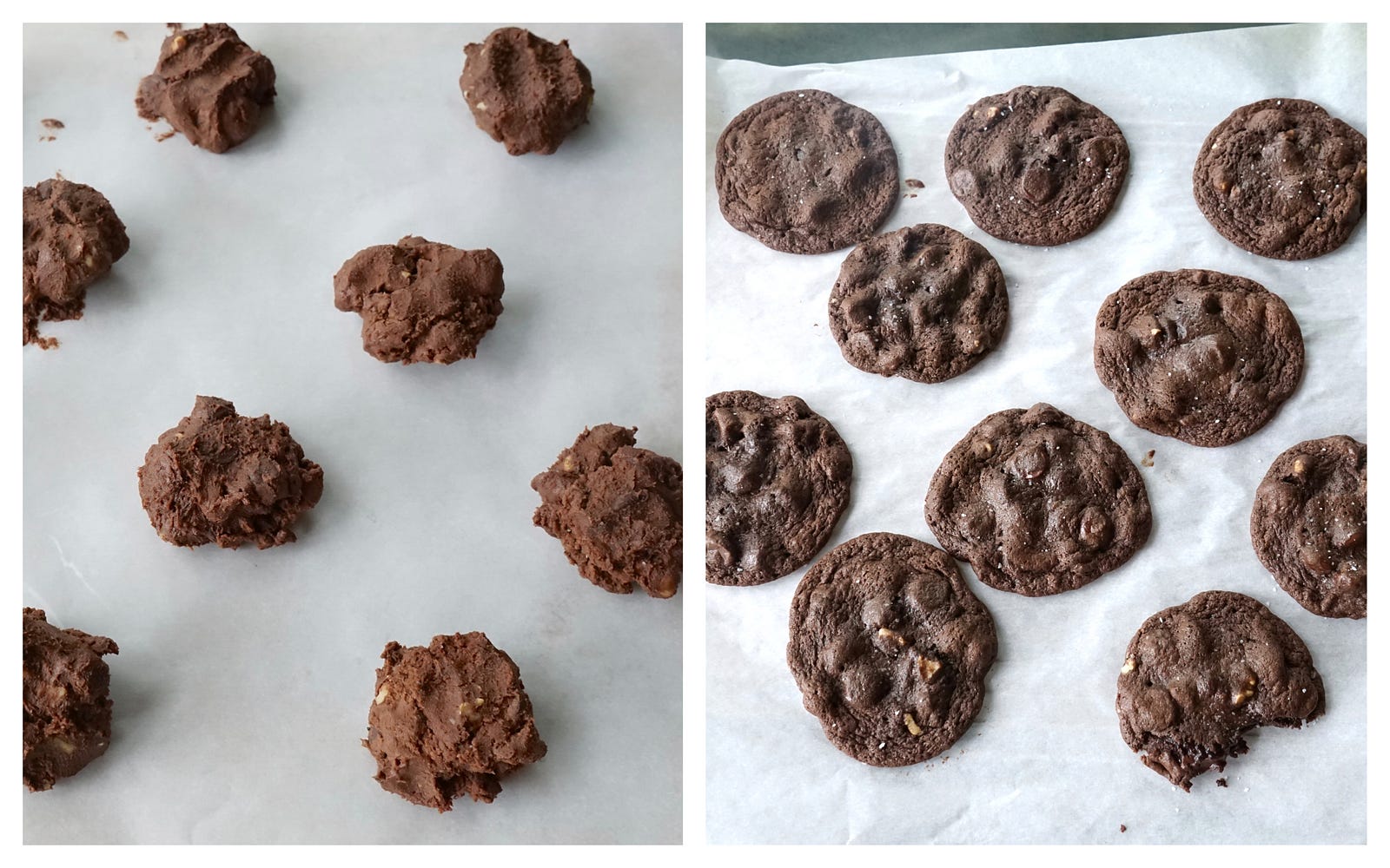 Bad Day Chocolate Cookies – Baking in Black and White – Medium