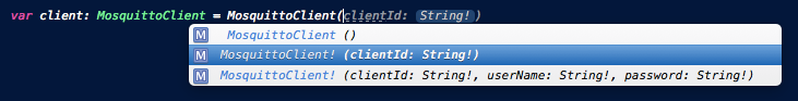 Merge Objective-C static library into Swift (using mosquitto) Merge Objective-C static library into Swift (using mosquitto)