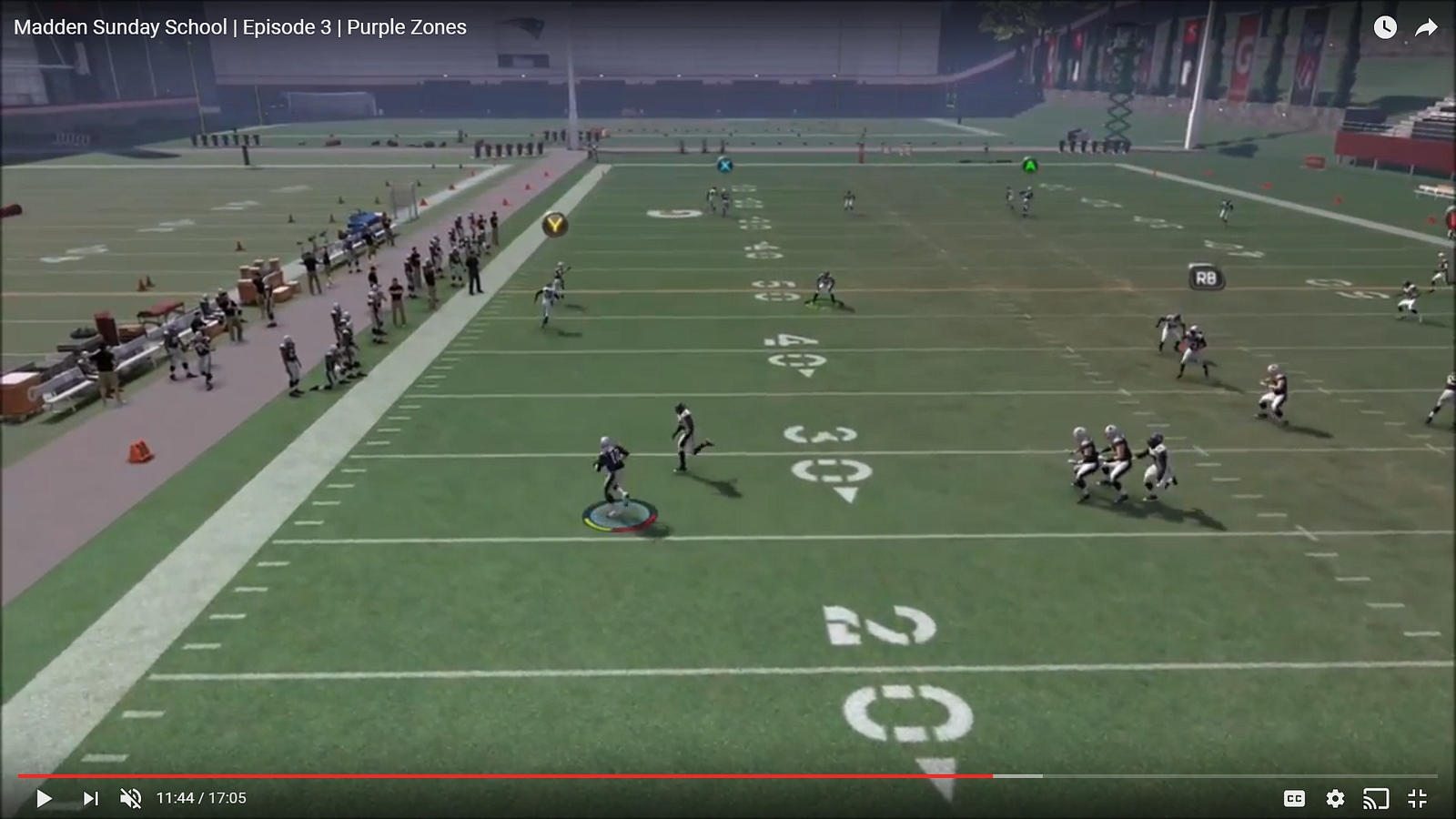 Madden Sunday School Episode 3: Purple Zones – Holden Pitre – Medium