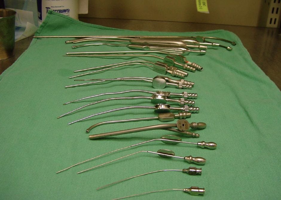 Dirty surgical instruments were a problem long before this superbug