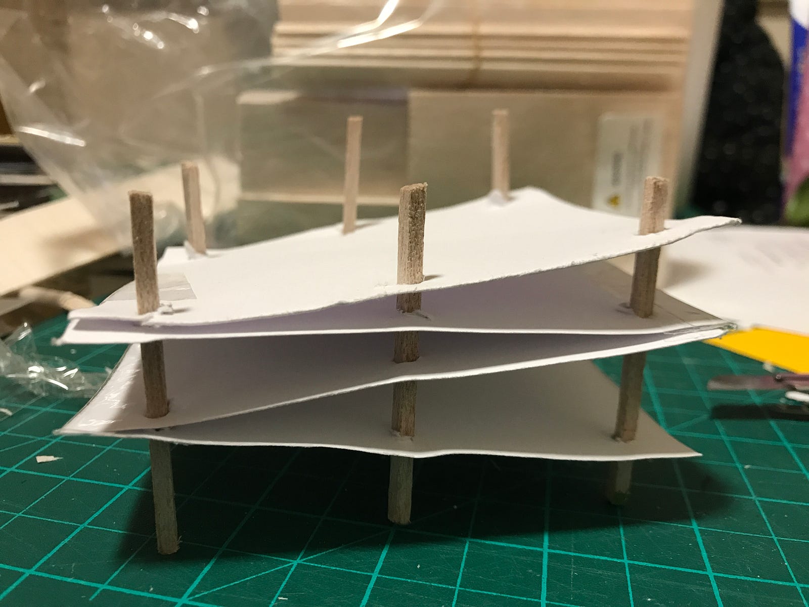 OMA Jussieu — Two Libraries (Wood Model) – Karen Ding – Medium