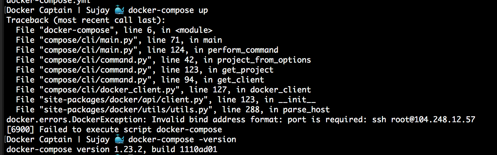 Dockertips Connect To Docker Daemon Over Ssh Using Docker Compose