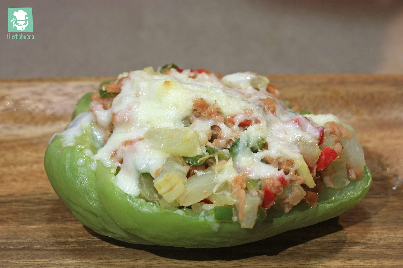 Receta: Chayotes rellenos de atún – Hierbabuena – Medium